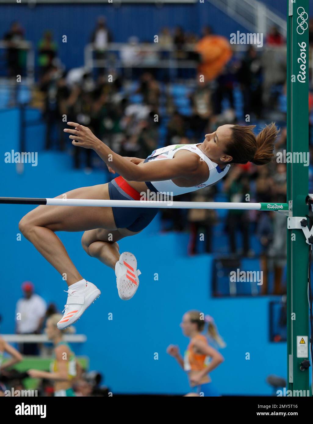 Britain's Jessica Ennis-Hill competes in a heat of the women's ...