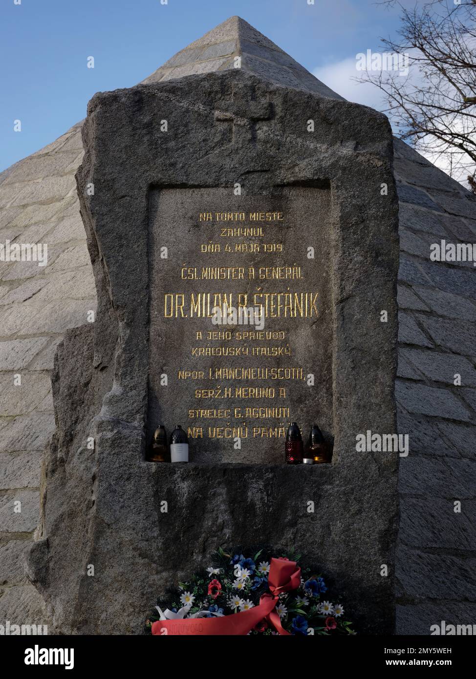 Mound of General Milan Rastislav Stefanik, Ivanka pri Bratislave ...