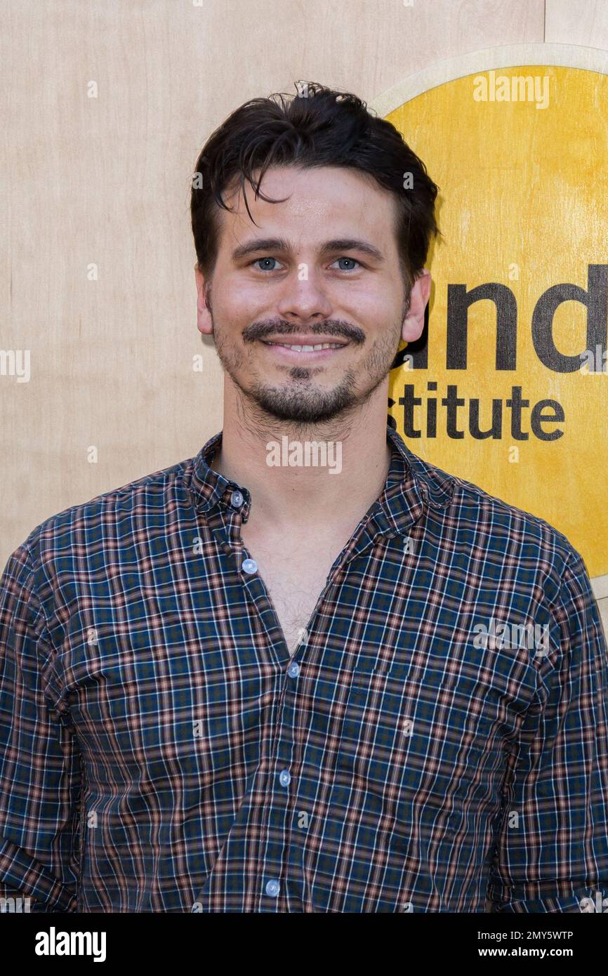 Jason Ritter arrives at the Sundance NIGHT BEFORE NEXT Benefit at The ...