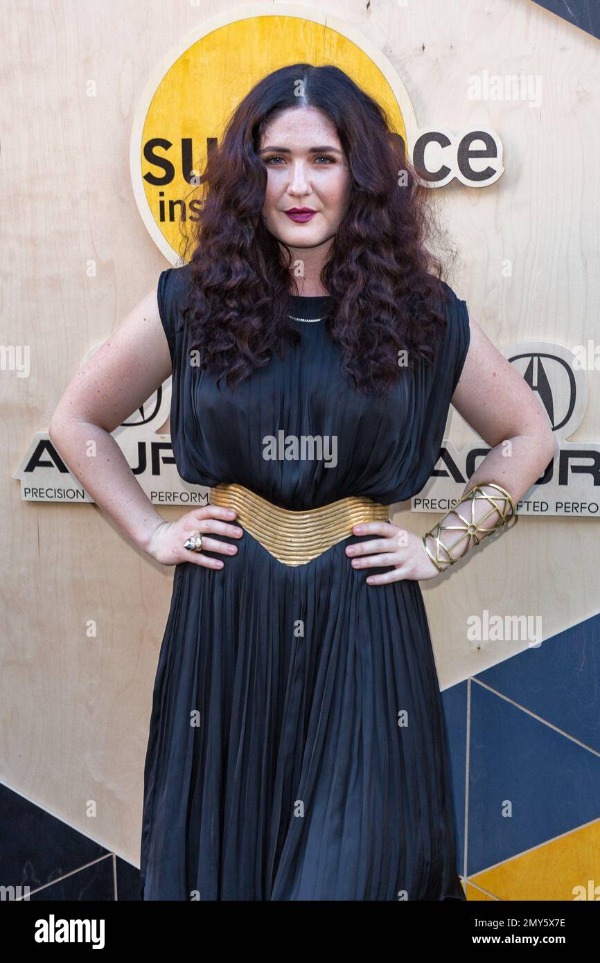 Morgan Kibby arrives at the Sundance NIGHT BEFORE NEXT Benefit at The ...