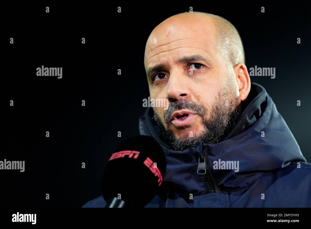 VOLENDAM - AZ Alkmaar coach Pascal Jansen prior to the Dutch premier ...
