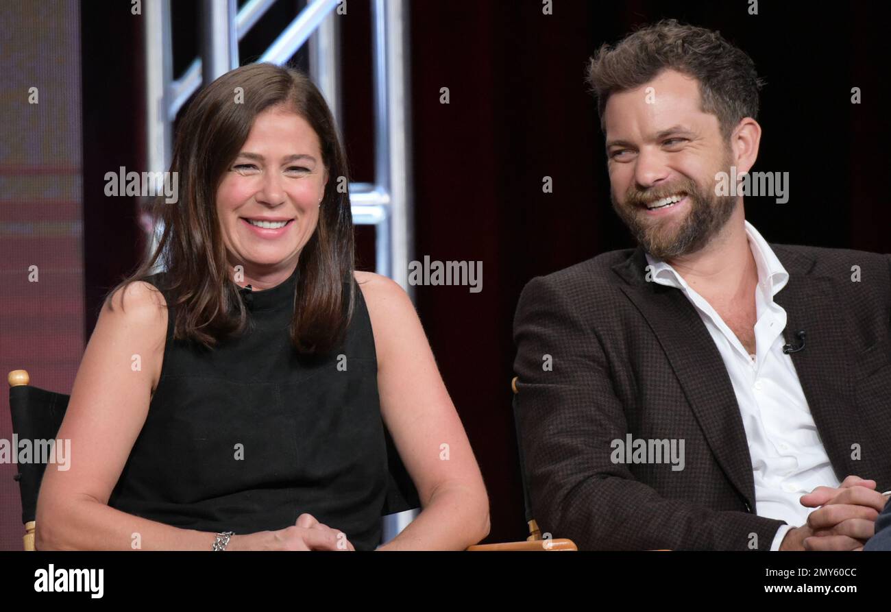 Maura Tierney, left, and Joshua Jackson participate in "Love & Marriage ...
