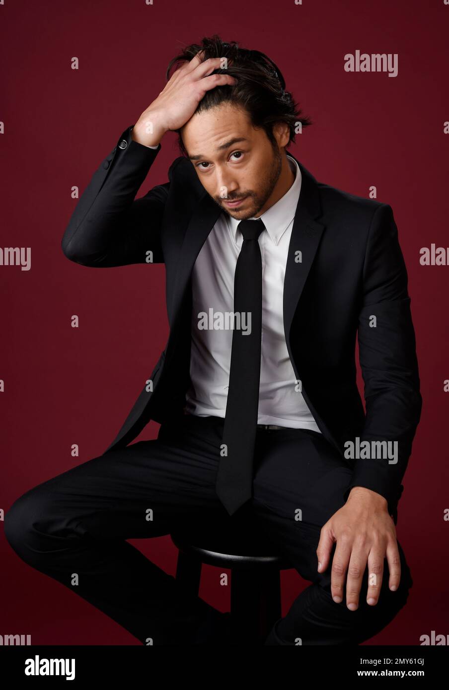 Jesse Rath, a cast member in The CW series "No Tomorrow," poses for a ...
