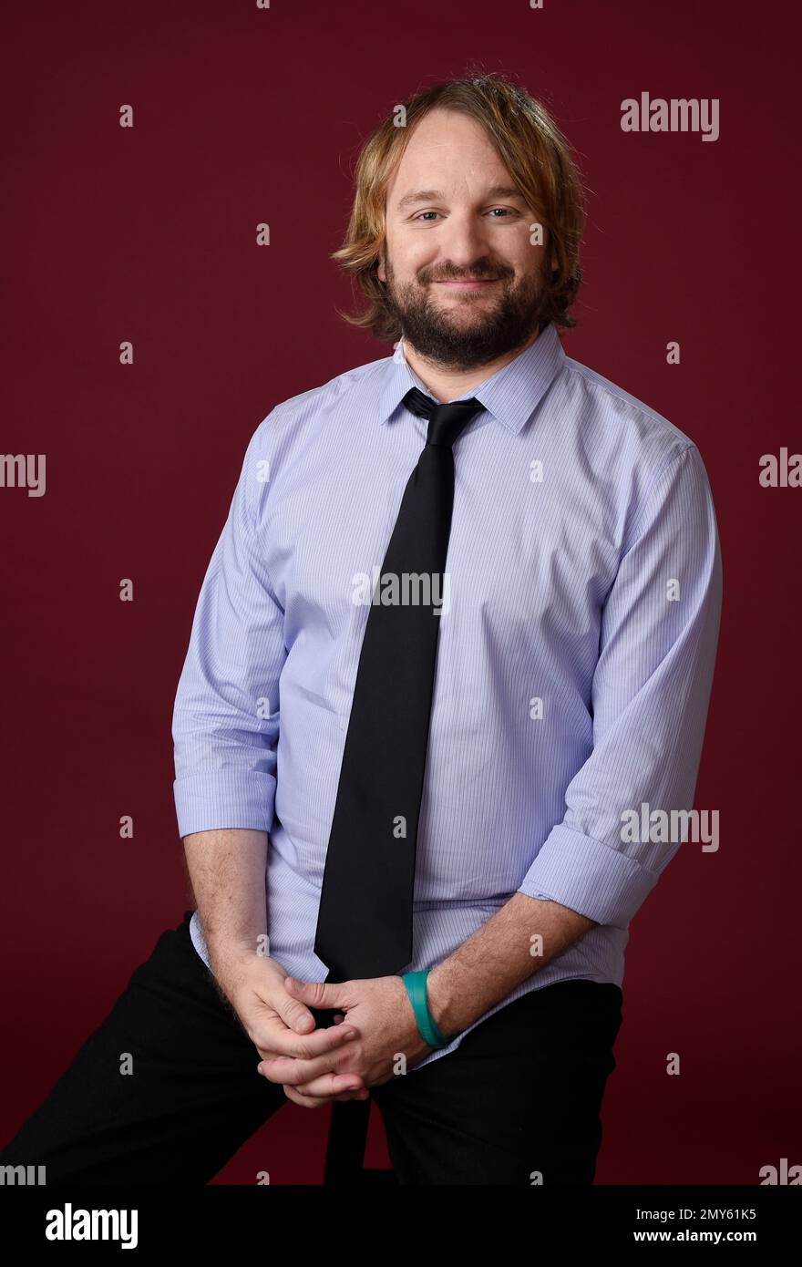Lenny Jacobson, a cast member in The CW series "Frequency," poses for a ...