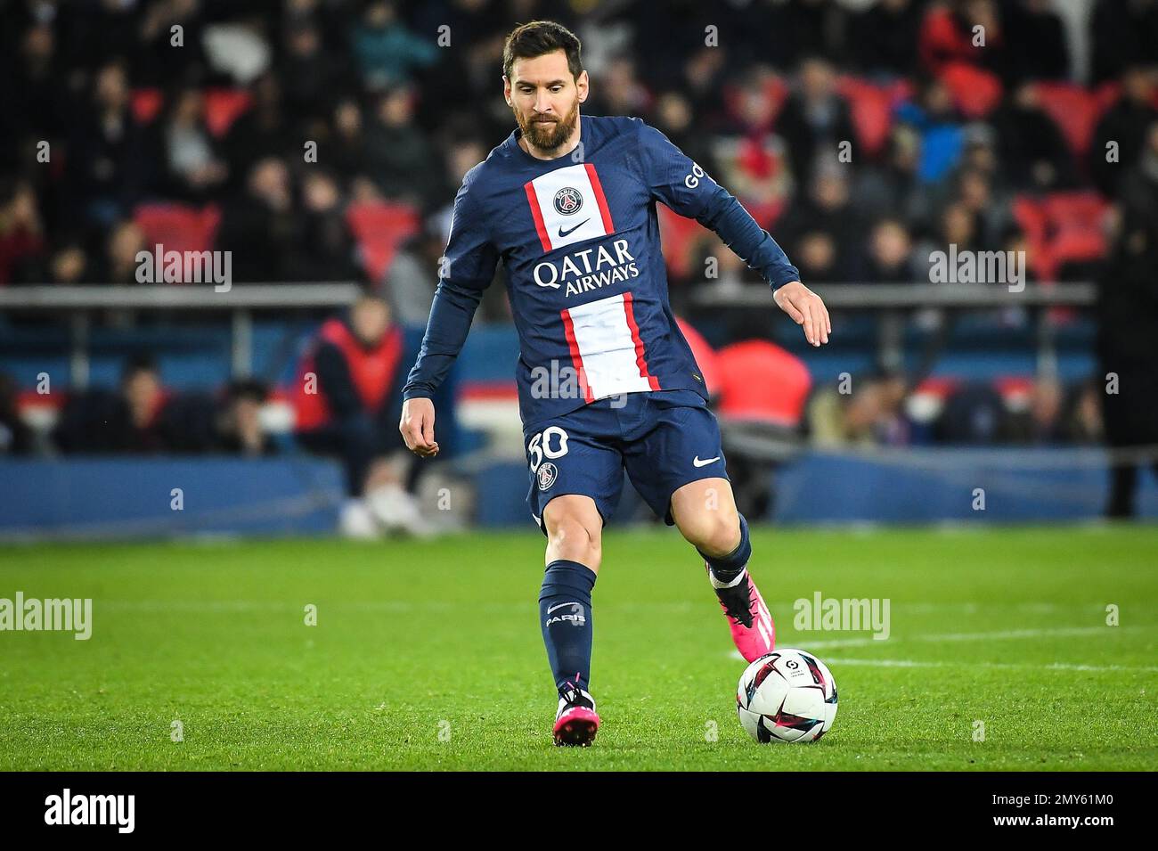 Lionel (Leo) MESSI of PSG during the French championship Ligue 1 ...