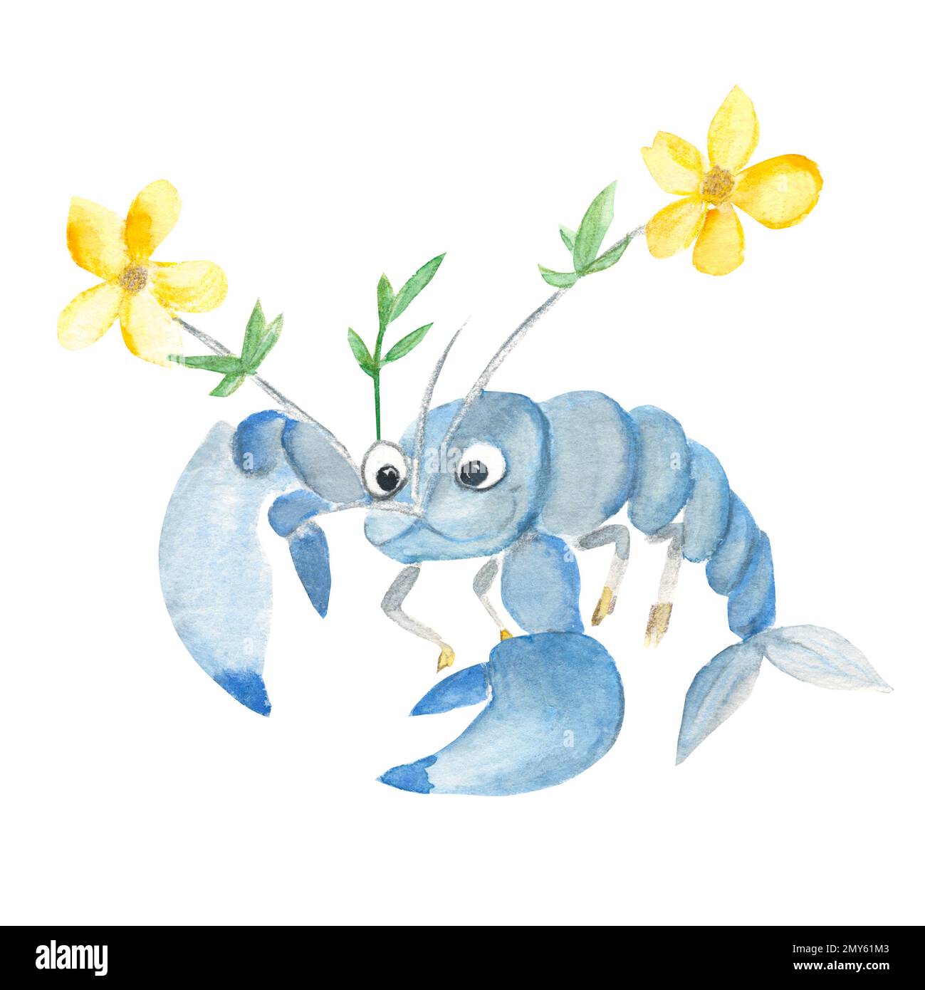 Cute Lobster Painting