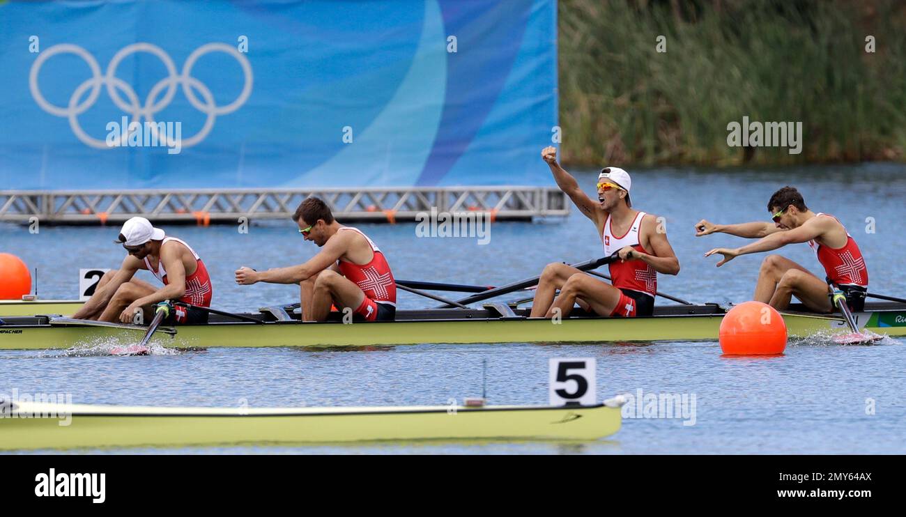 Lucas Tramer, Simon Schuerch, Simon Niepmann, and Mario Gyr, of ...