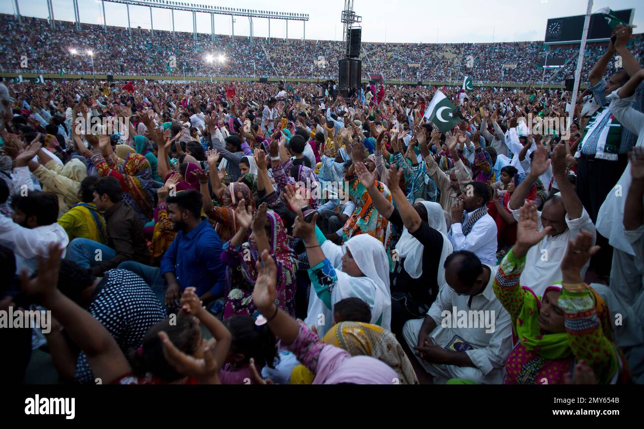 People from Pakistani Christian community pray for the peace, security ...