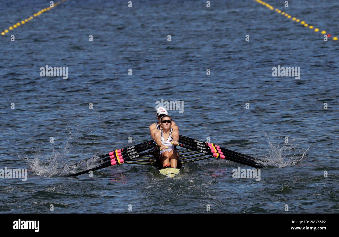 Grace Latz, Tracy Eisser, Megan Kalmoe and Adrienne Martelli, of United ...