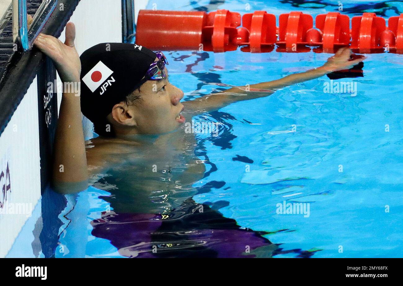 Japan's Ippei Watanabe after placing sixth in the men's 200-meter ...