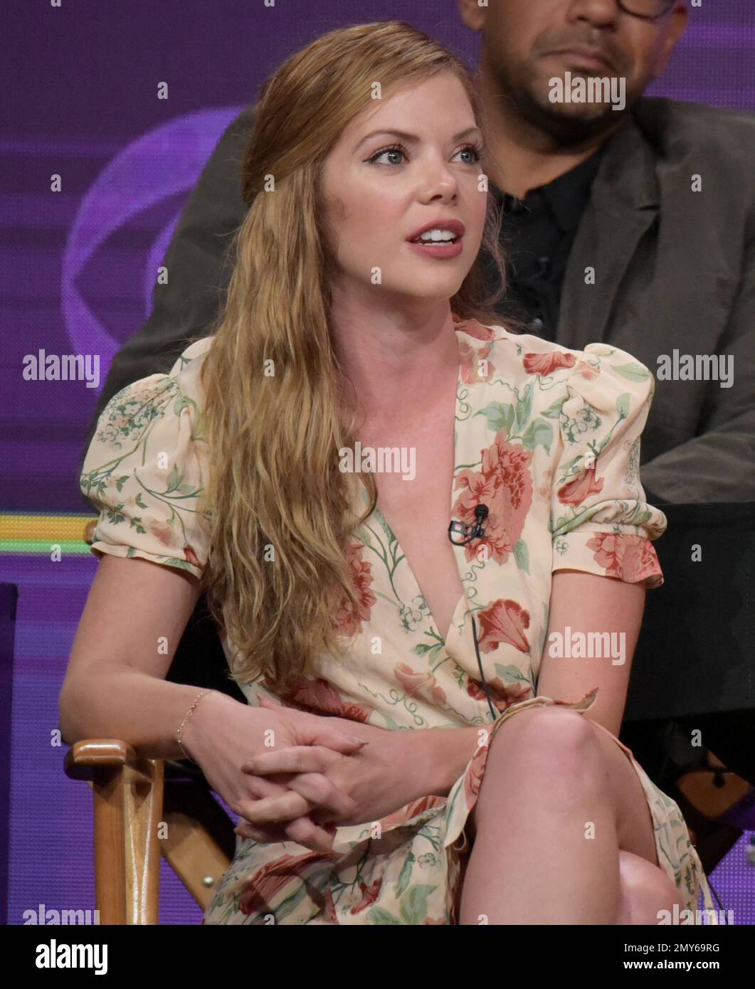 Dreama Walker participates in the "Doubt" panel during the CBS ...