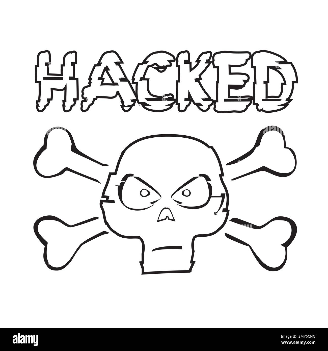 Hacked Stock Vector Images - Alamy