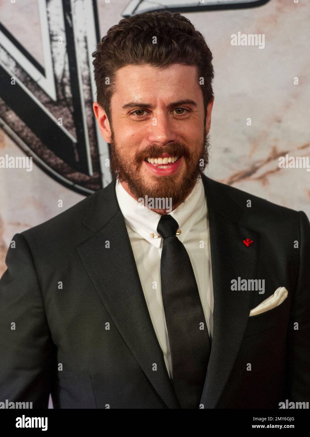 Actor Toby Kebbell arrives at the world premiere of "Ben-Hur" at the ...