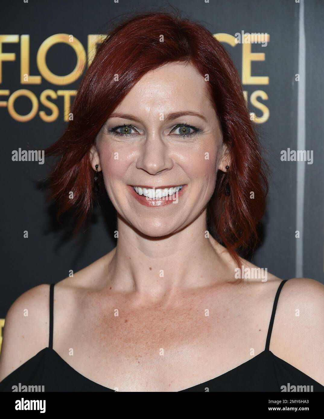 Actress Carrie Preston attends the premiere of "Florence Foster Jenkins ...
