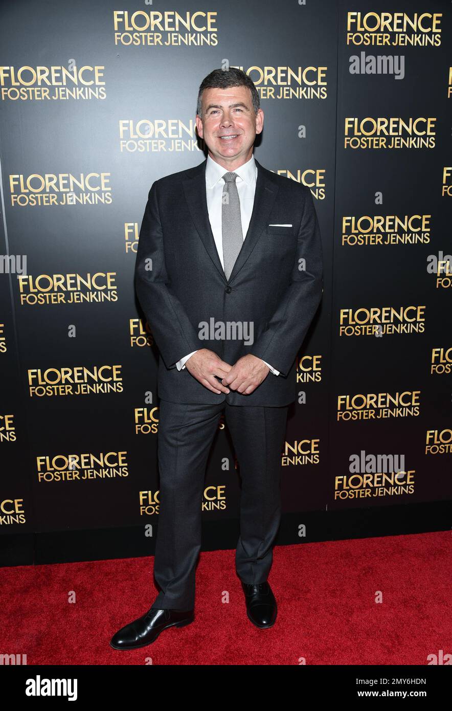 Writer Nicholas Martin attends the premiere of "Florence Foster Jenkins ...