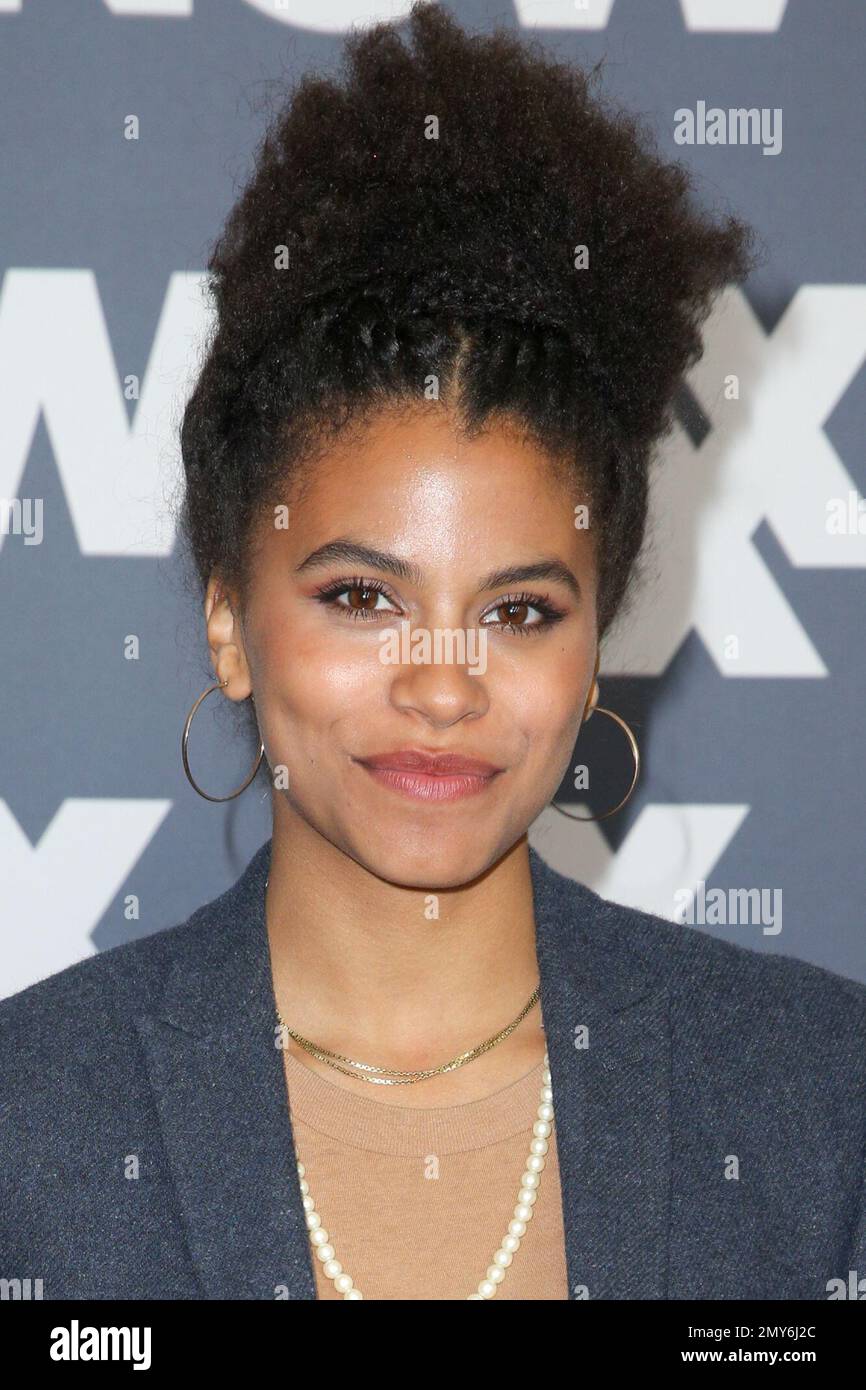 Zazie Beetz, a cast member in the television series "Atlanta," arrives ...