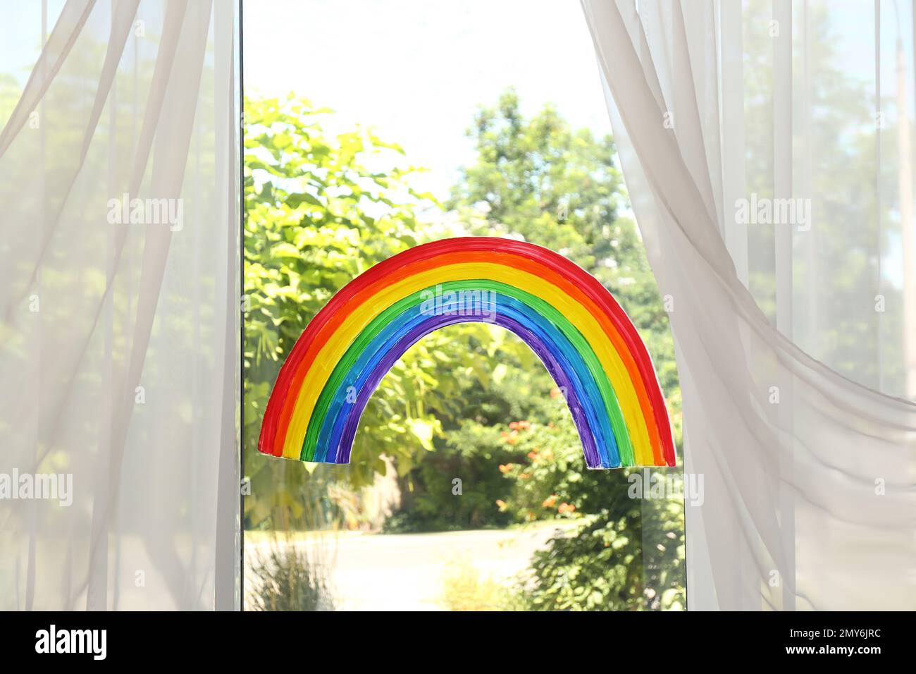 Draw the curtains hi-res stock photography and images - Alamy