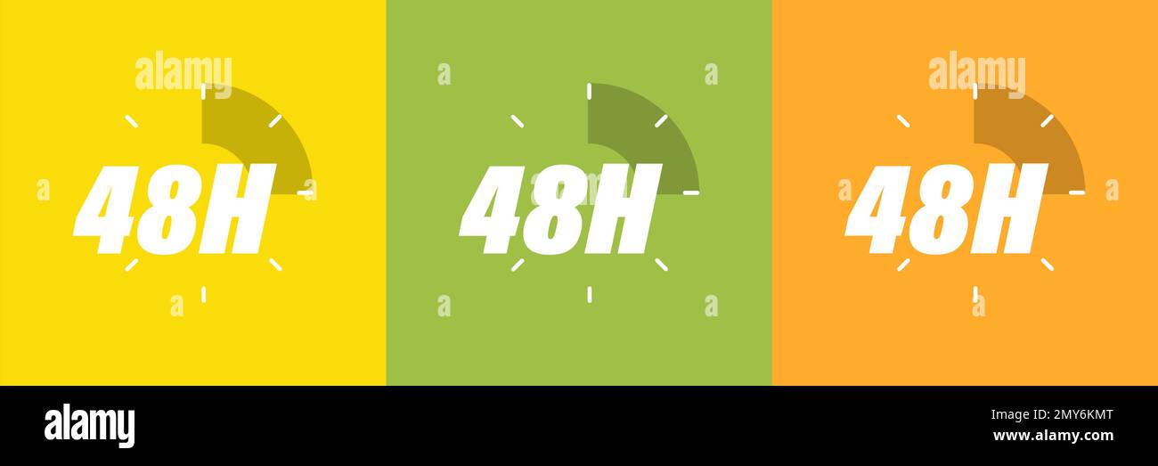 48h delivery Stock Vector Images - Alamy