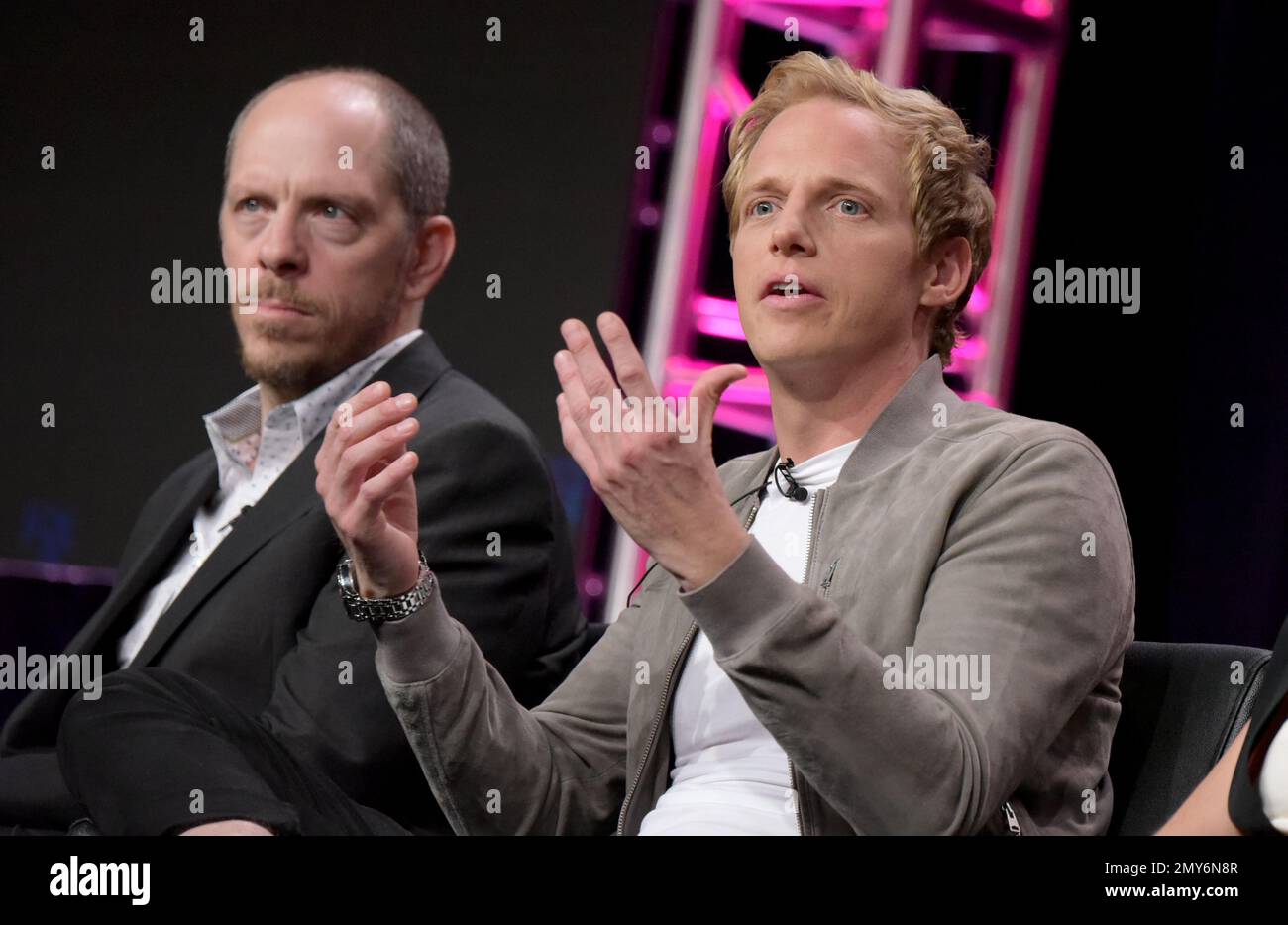 Stephen Falk, creator/executive producer/showrunner, left, and Chris ...