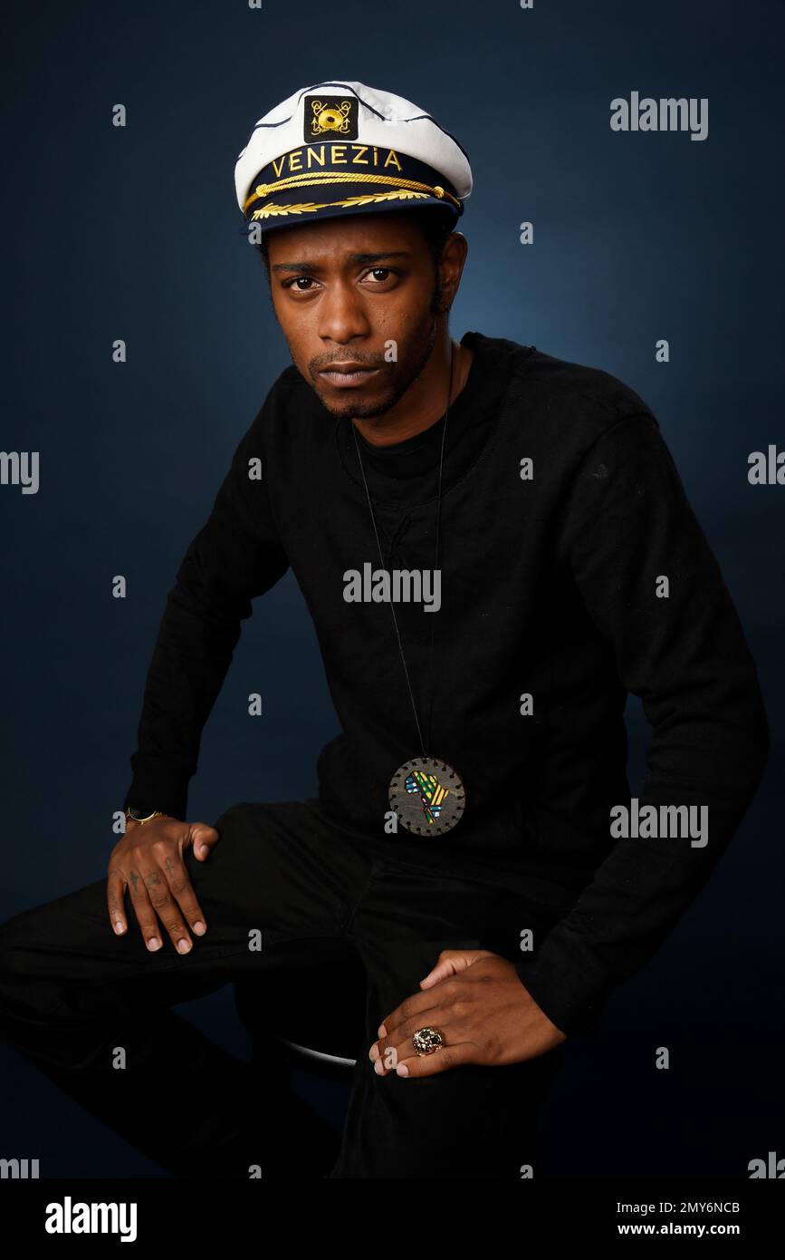 Lakeith Stanfield, a cast member in the FX series "Atlanta," poses for ...