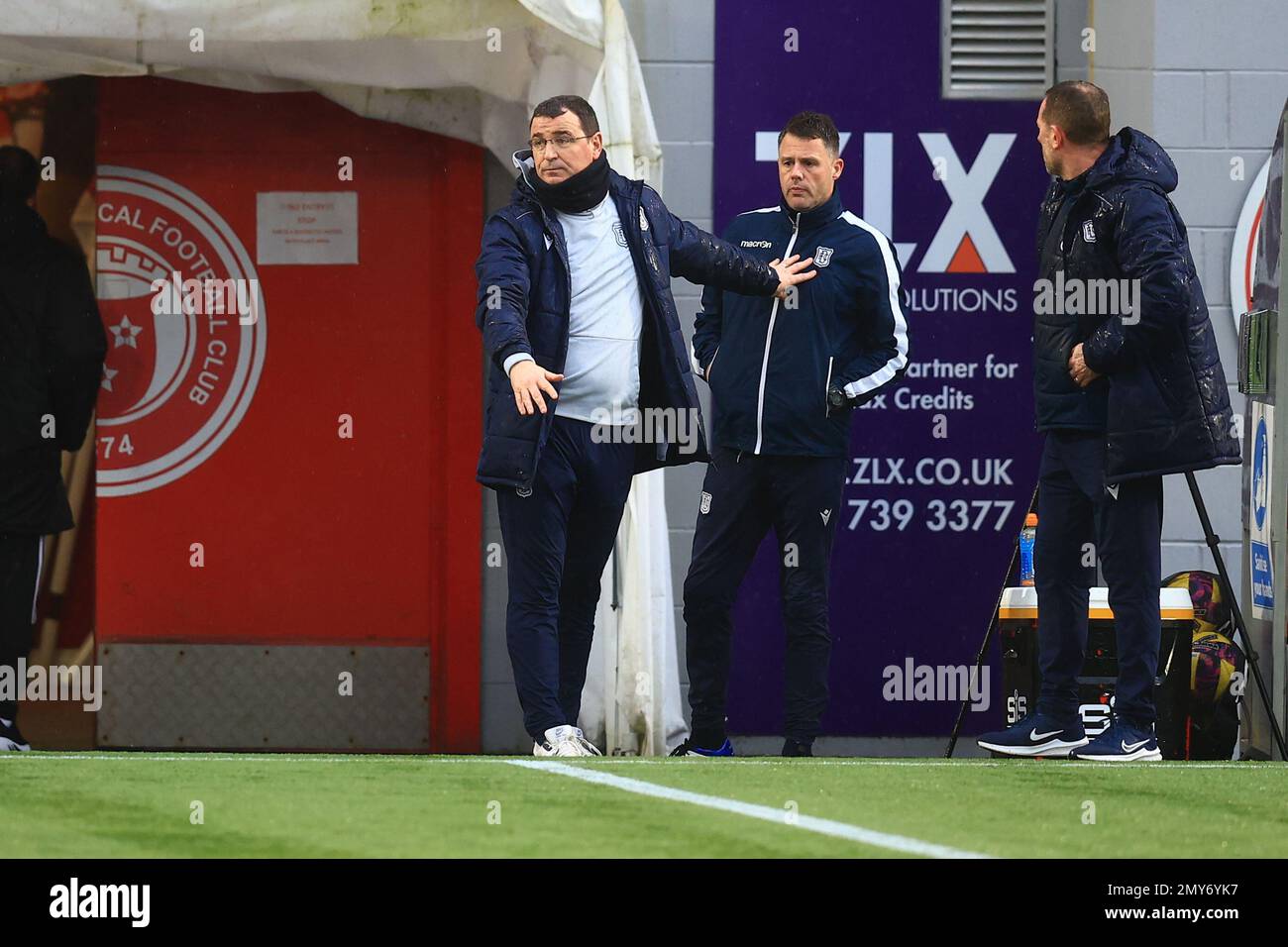 4th February 2023; New Douglas Park, Hamilton, Scotland: Scottish ...