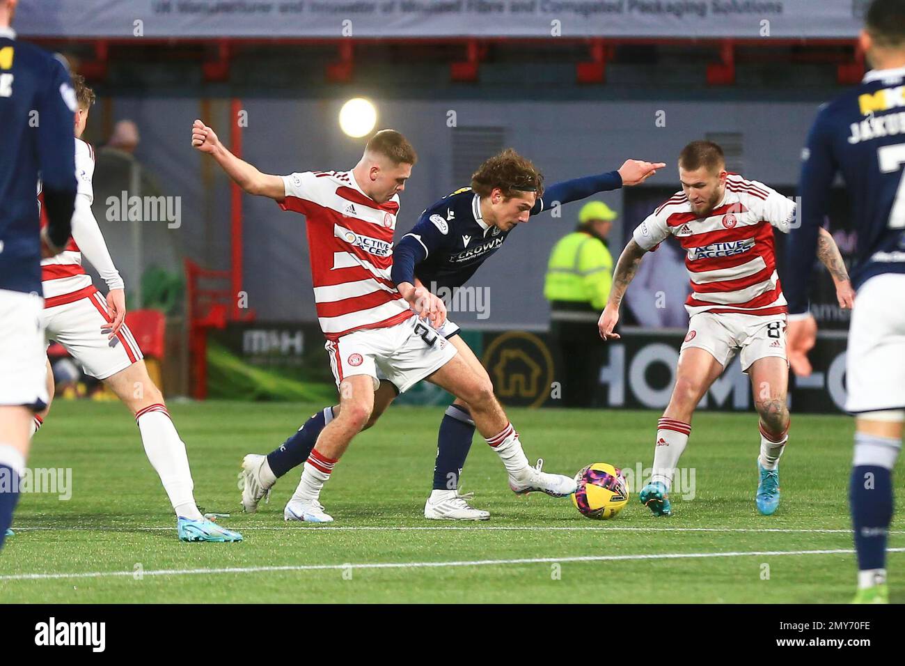 4th February 2023; New Douglas Park, Hamilton, Scotland: Scottish ...