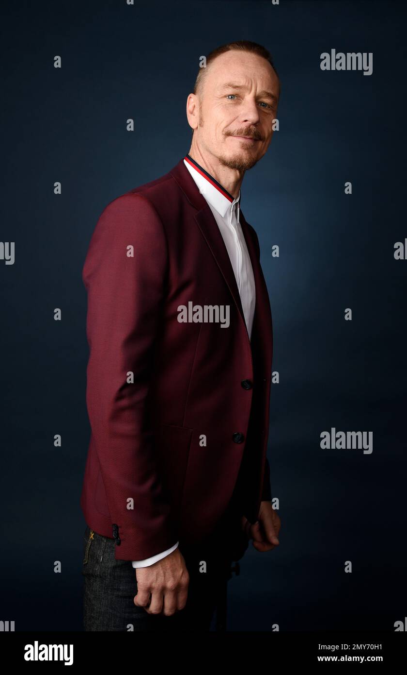 Ben Daniels, a cast member in the FOX series "The Exorcist," poses for ...