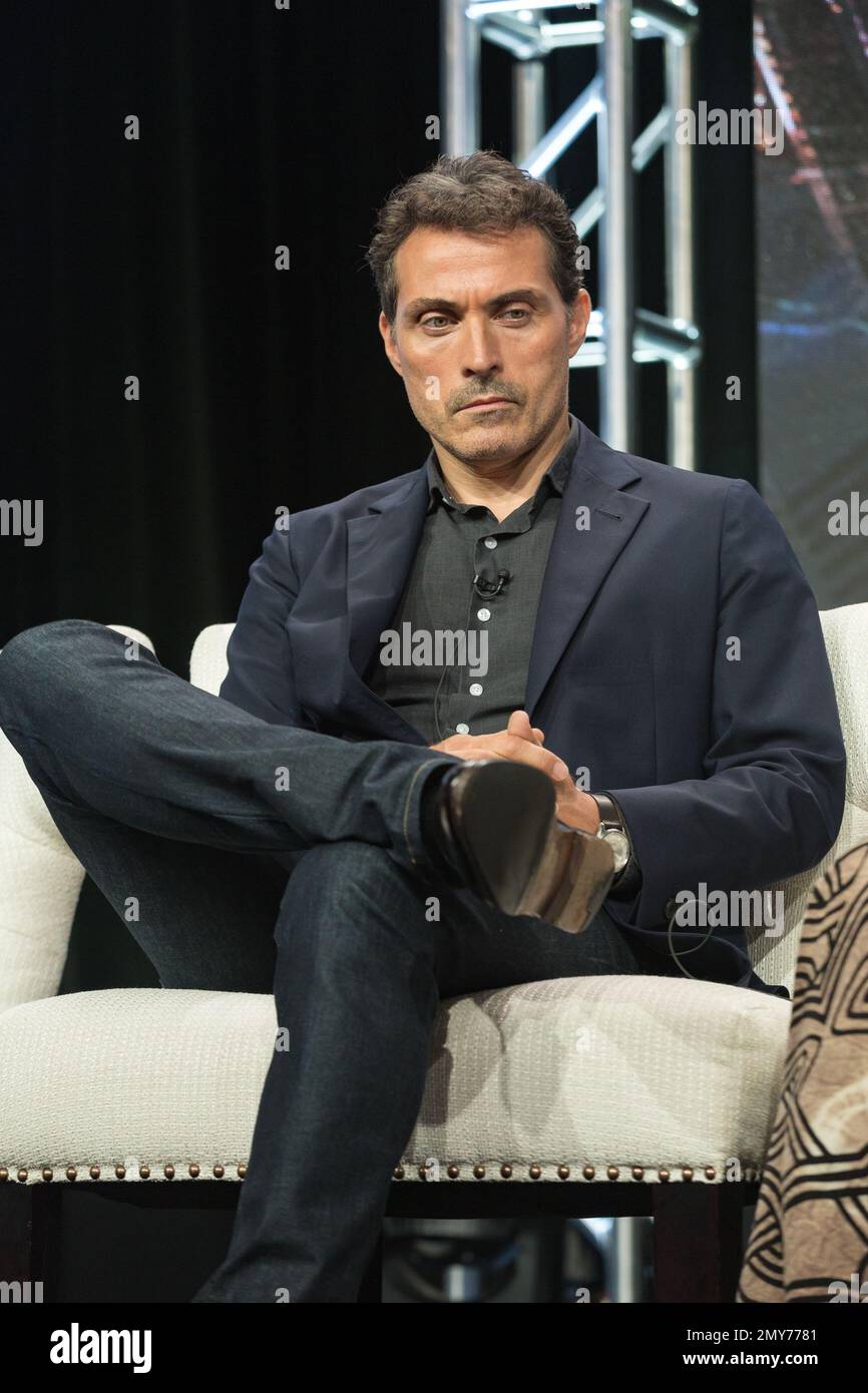 Rufus Sewell participates in the "The Man in the High Castle" panel ...