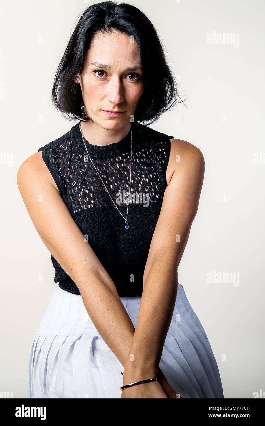 Sian Clifford, a cast member in the Amazon series "Fleabag," poses for ...