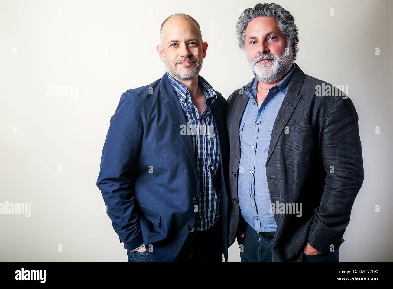 Greg Jacobs, right, and Joe Gangemi, executive producers of the Amazon ...
