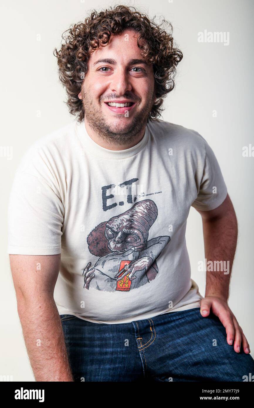 Oliver Cooper, a cast member in the Amazon series "Red Oaks," poses for ...