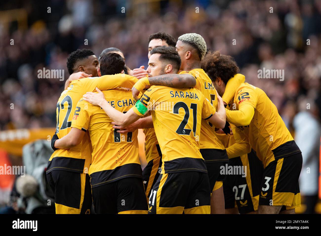 2022 liverpool celebrate goal hi-res stock photography and images - Alamy