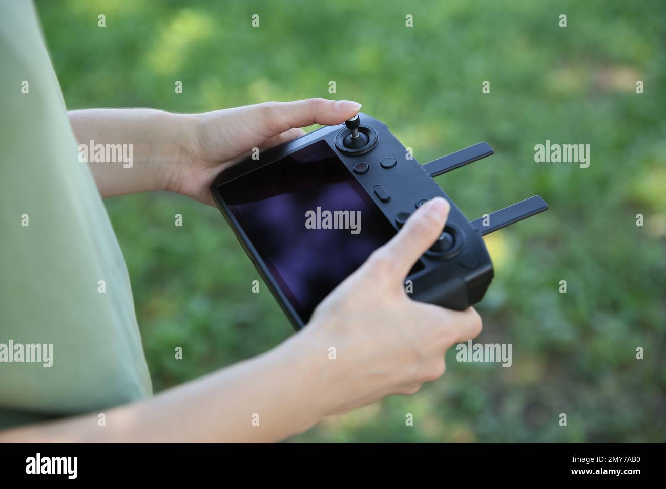 White rc controller screen hi-res stock photography and images - Alamy