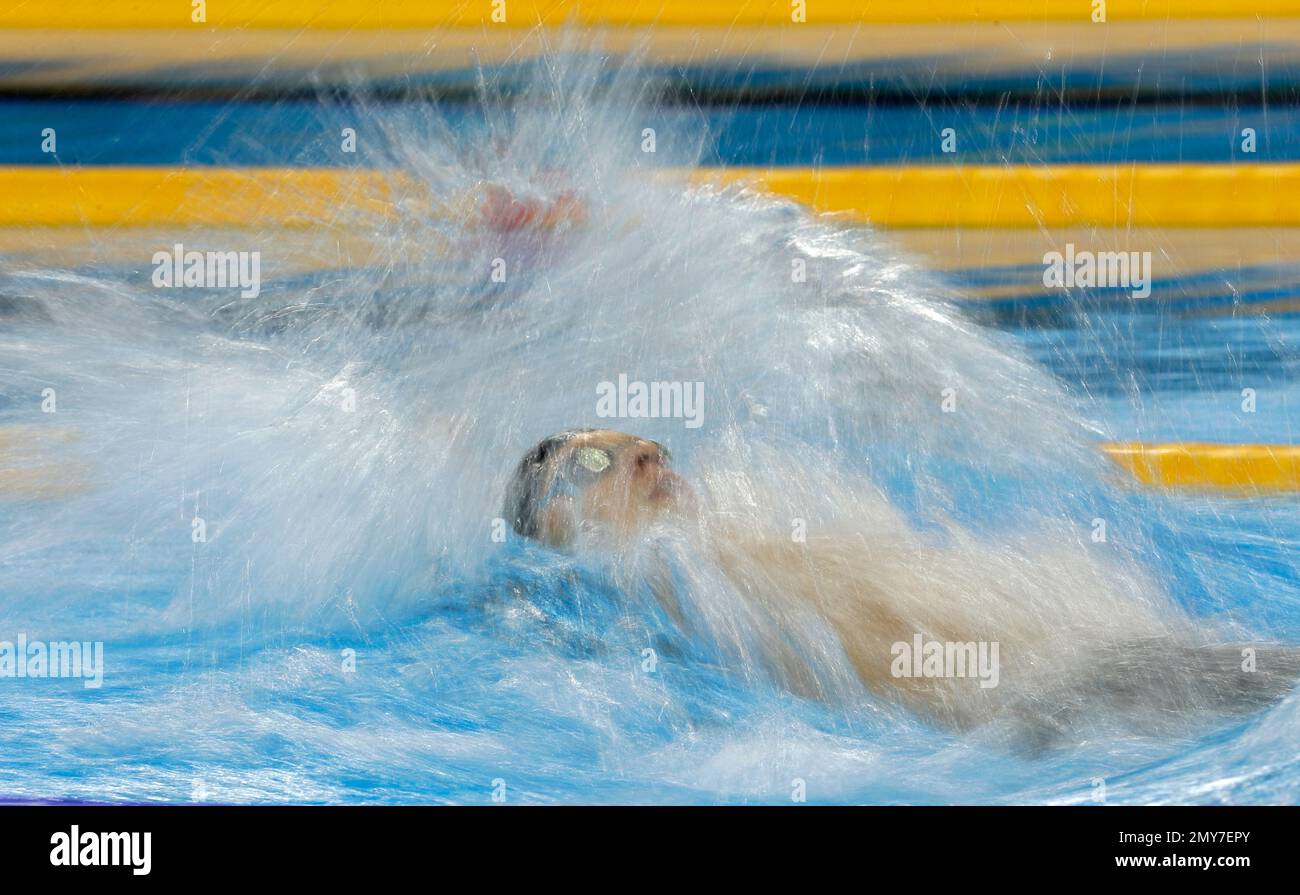 New Zealand's Corey Main competes in a heat of the men's 100-meter ...