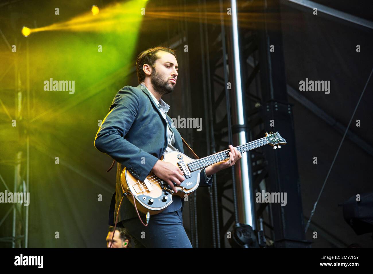 Zach Dawes of The Last Shadow Puppets seen at 2016 Outside Lands Music ...