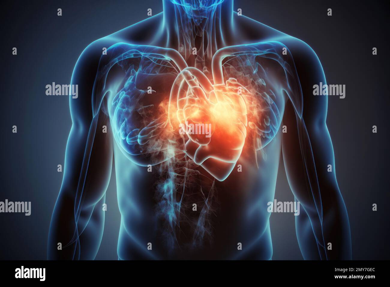 Generative heart attack hi-res stock photography and images - Alamy