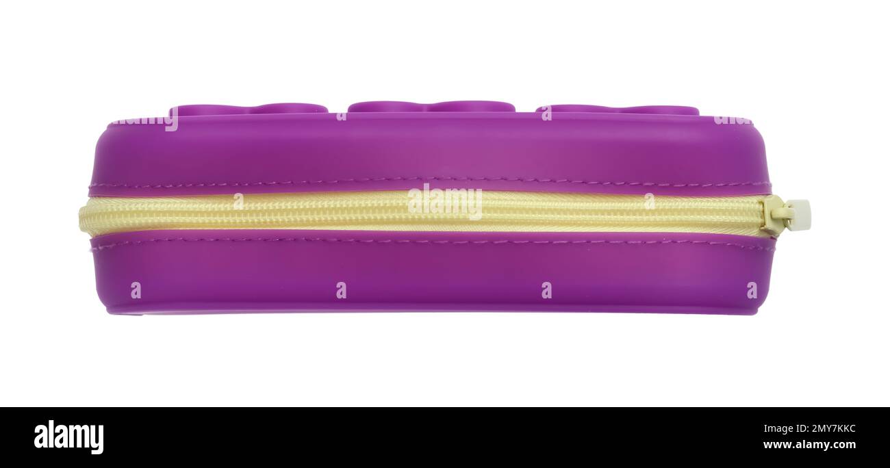 School pencil case isolated top view Cut Out Stock Images & Pictures ...