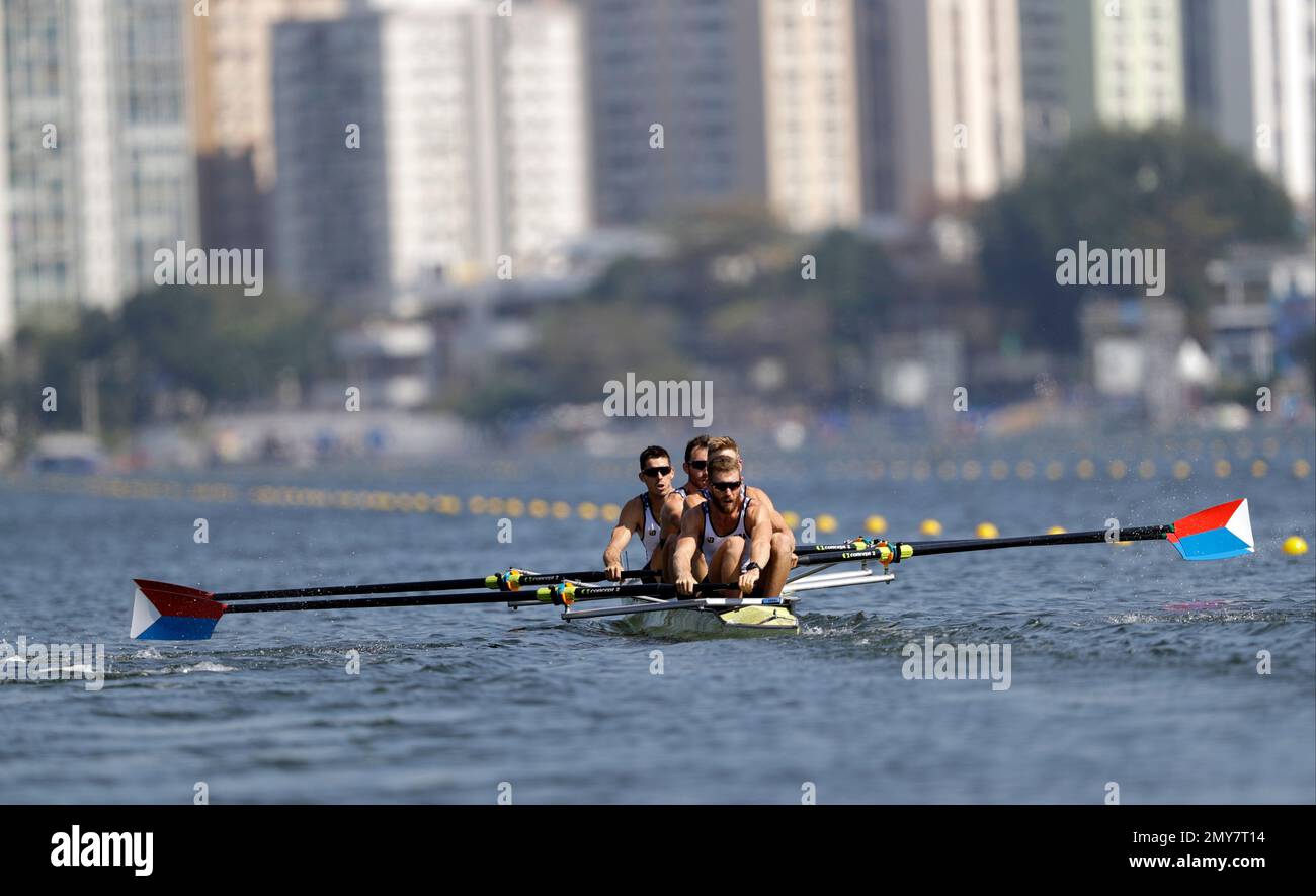 Robin Prendes, Anthony Fahden, Edward King, and Tyler Nase, of United ...