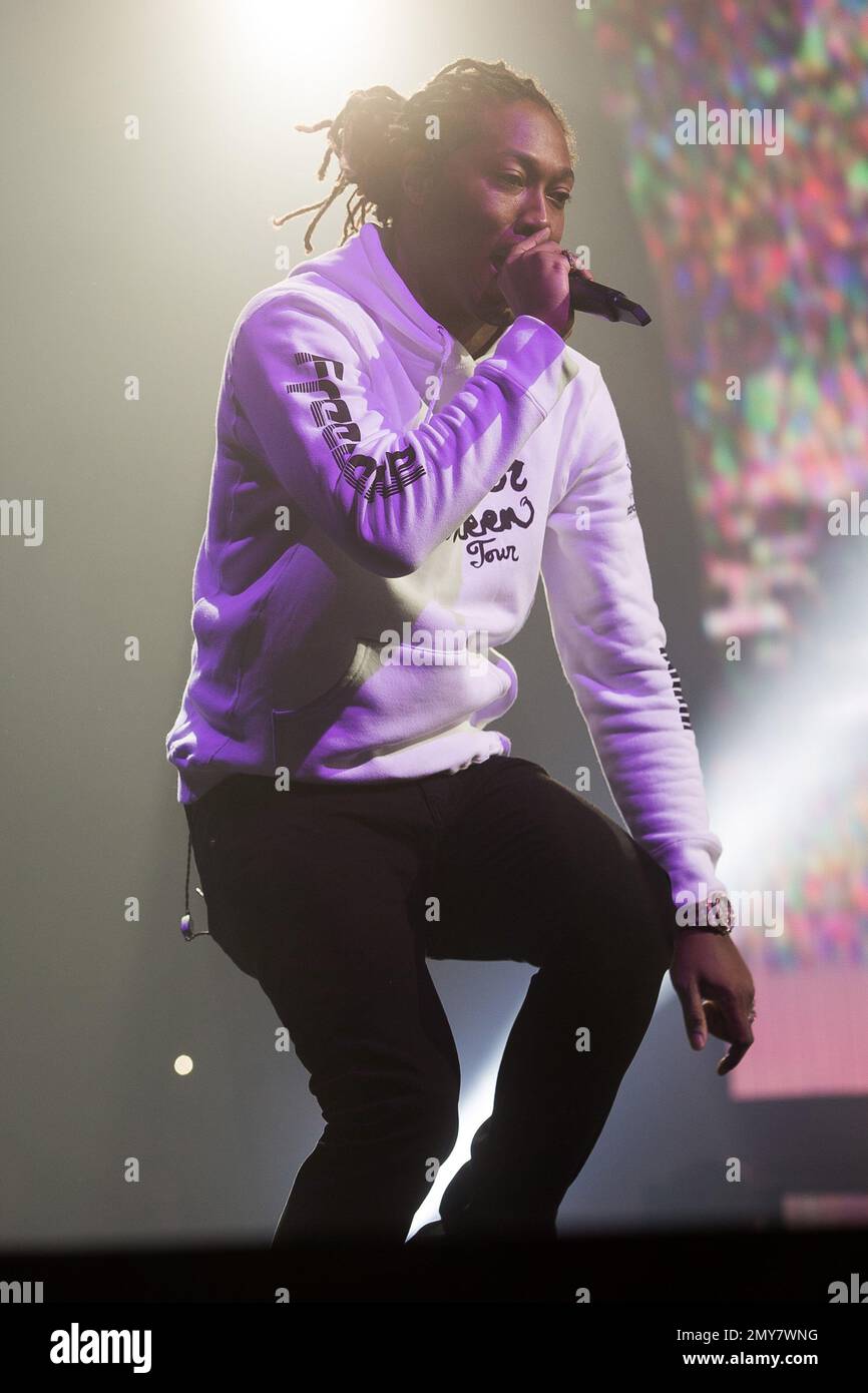 Future performs in concert as part of the Summer Sixteen Tour at ...