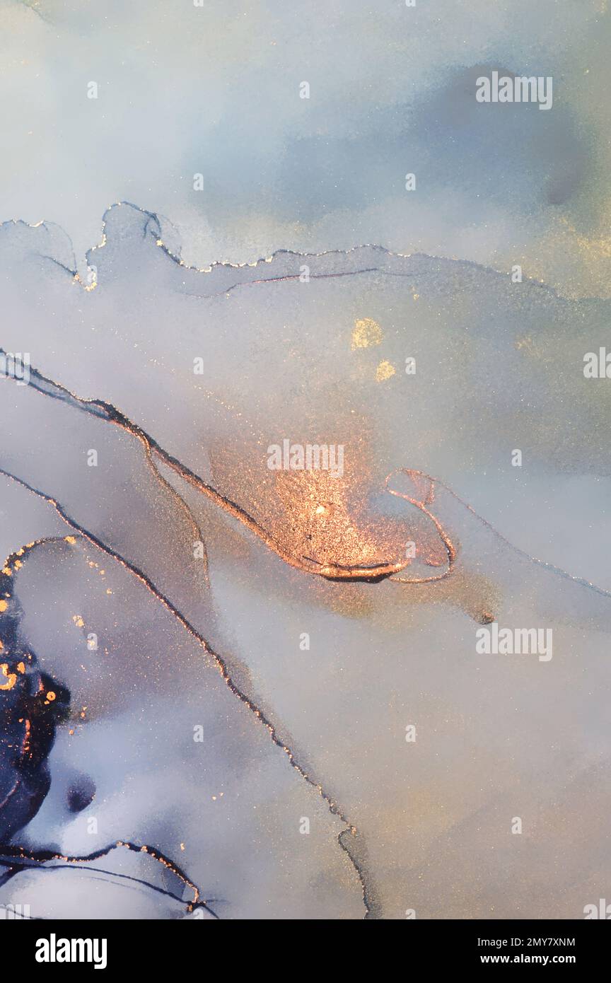 Alkohol inks hi-res stock photography and images - Alamy