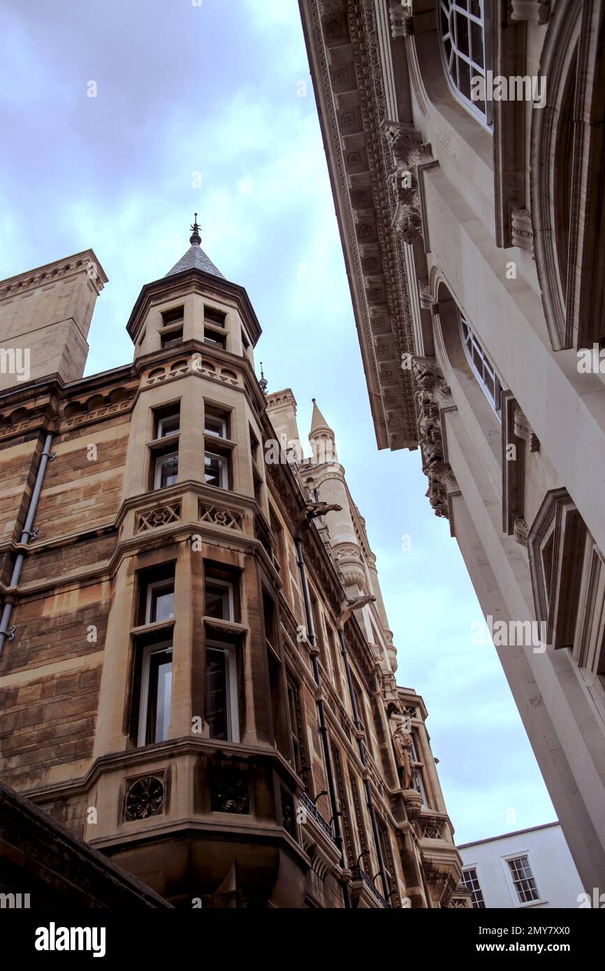 Cambridge Streets from below Stock Photo - Alamy