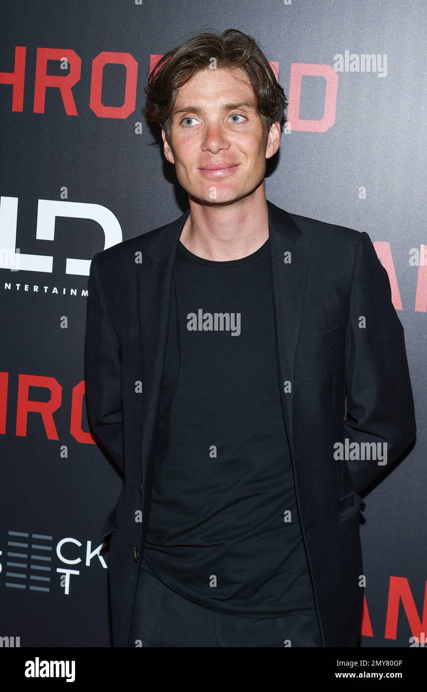 Actor Cillian Murphy attends the premiere of "Anthropoid" at AMC Loews ...