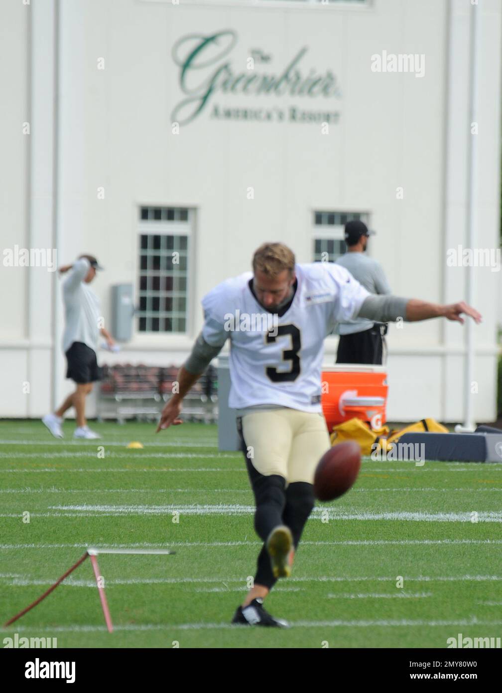 New Orleans Saints kicker Connor Barth (3) during the NFL football ...