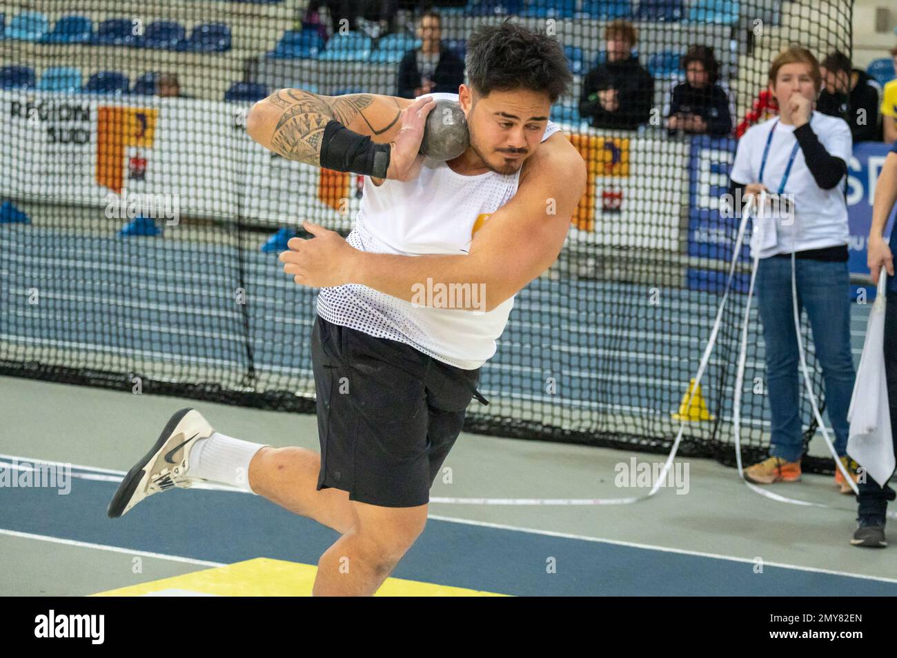Stephen Louis Manuotekena Mailagi during the Meeting Miramas Metropole ...