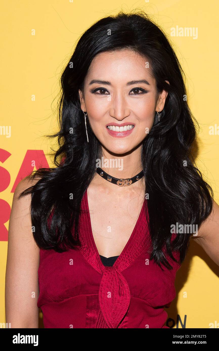 Kelly Choi attends a screening of the animated film "Sausage Party" at ...