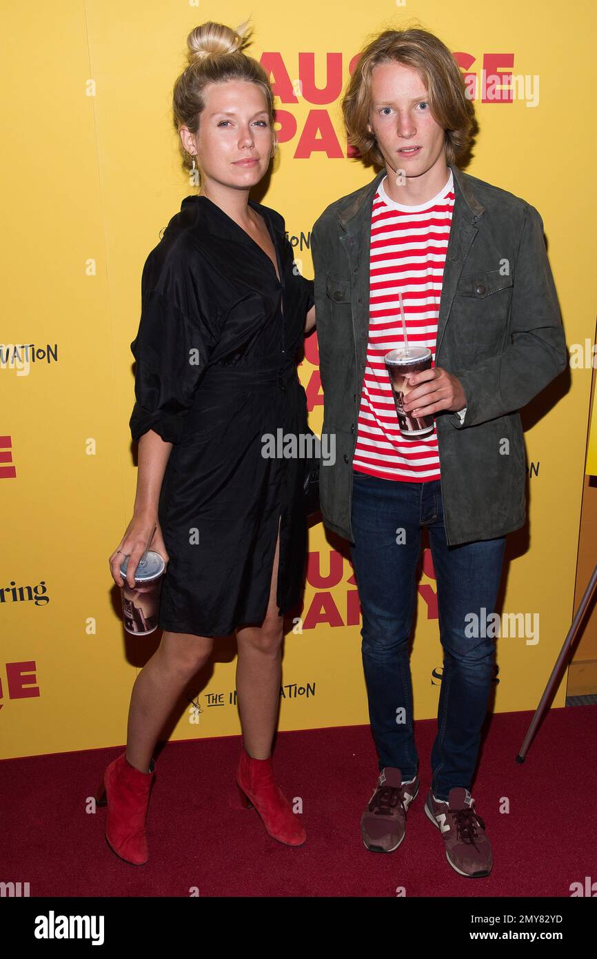 Theodora Richards and Orson Richards attend a special screening of ...
