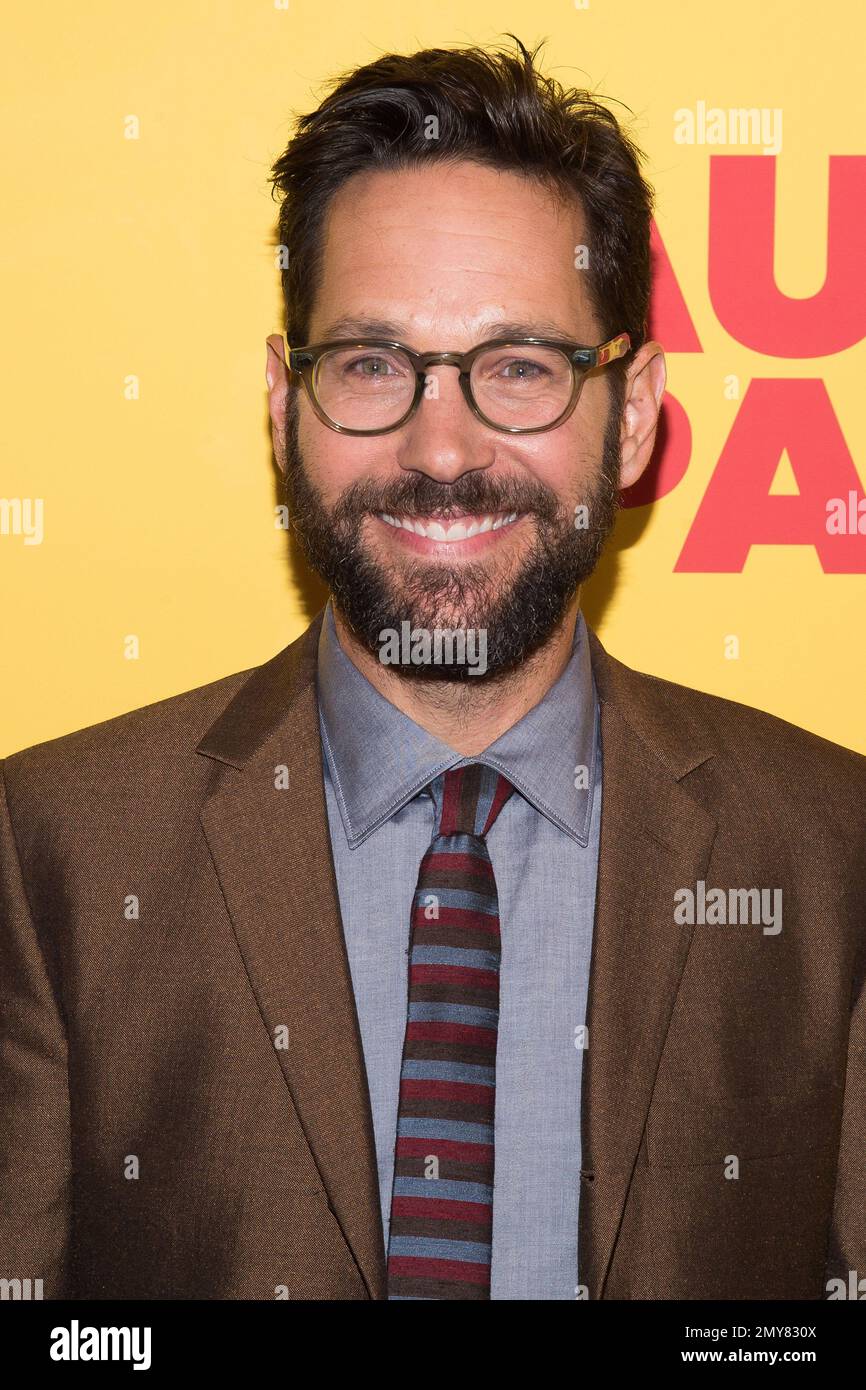 Paul Rudd attends a screening of the animated film "Sausage Party" at ...