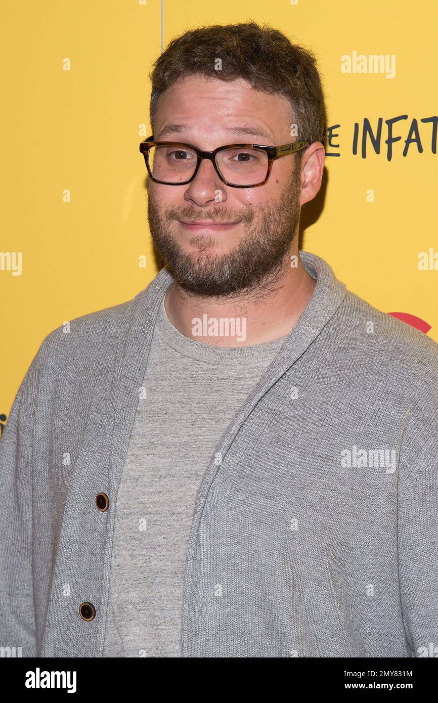 Seth Rogen attends a screening of the animated film "Sausage Party" at ...