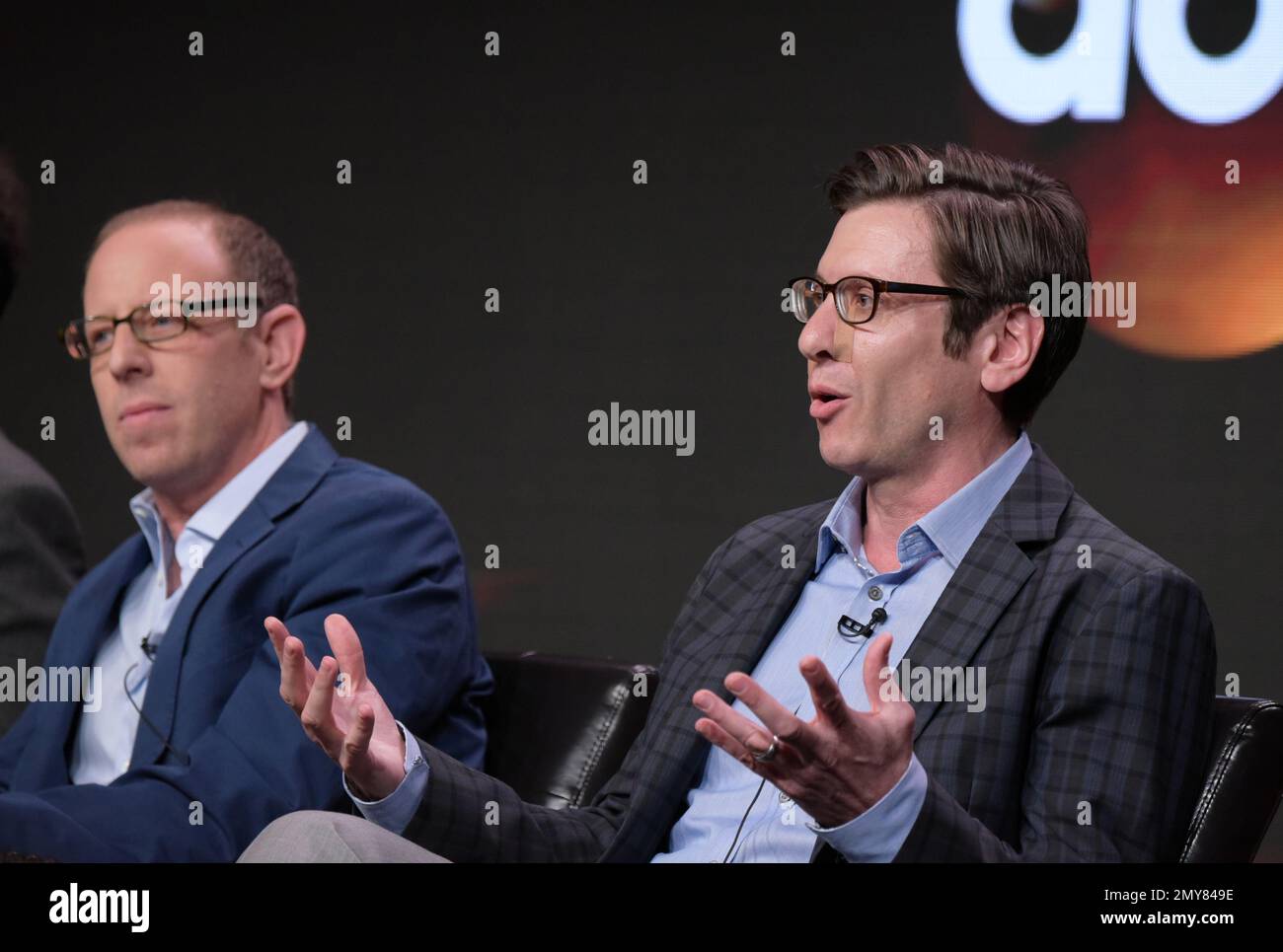 Executive producer Rick Wiener, left, and executive producer Kenny ...