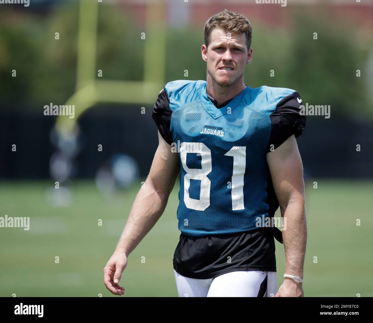 Jacksonville Jaguars wide receiver Bryan Walters on the field during ...